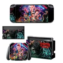 Stranger Things Skin Sticker For Nintendo Switch Console And Joy-Con ...