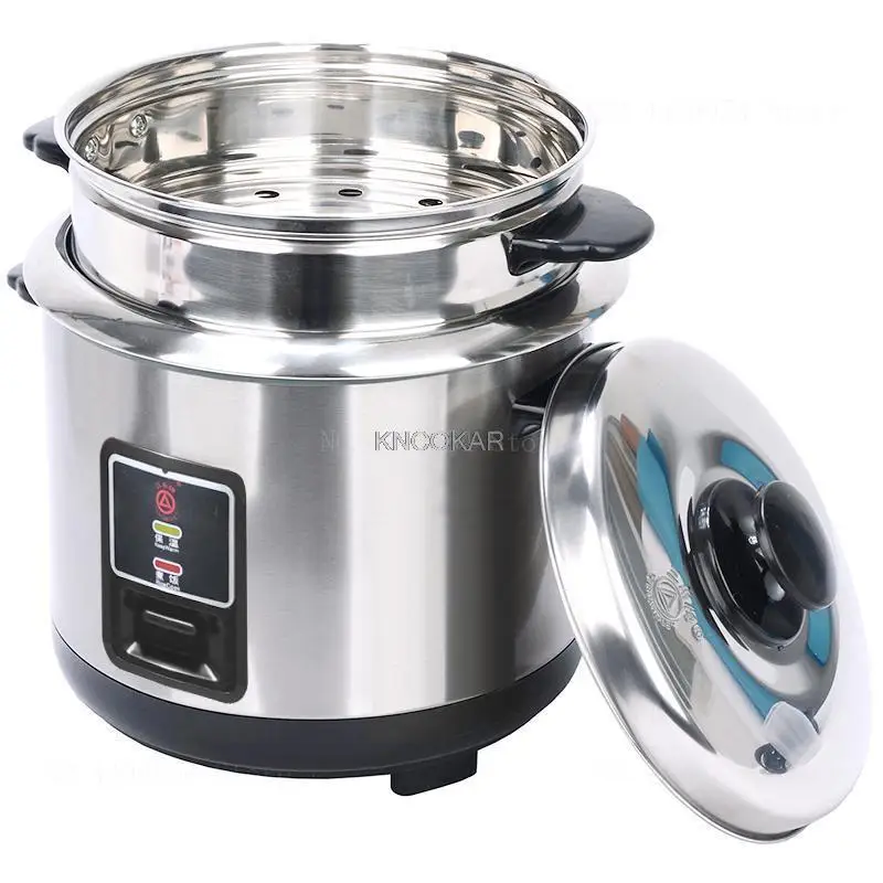 Stainless-Steel-Rice-Cooker-Double-Bottom-Food-Grade-Liner-Household-3L ...