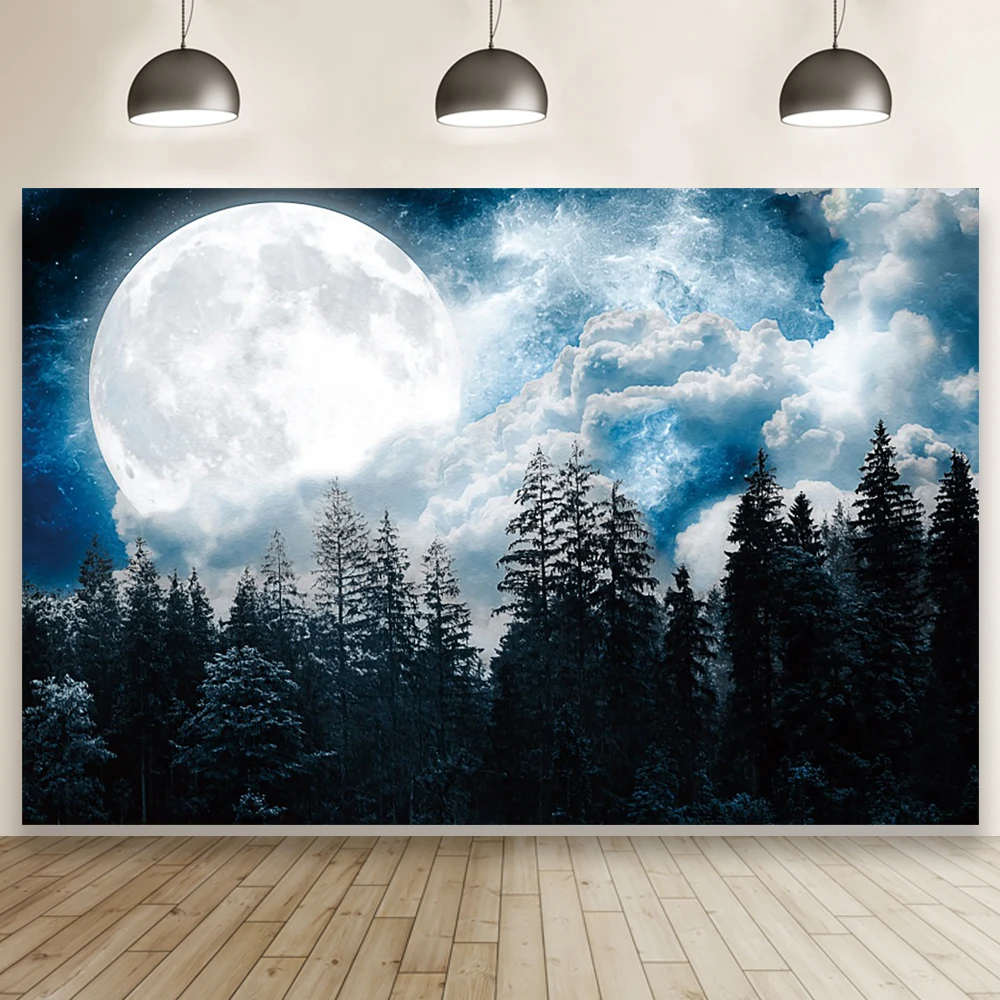 Forest Night Scene
