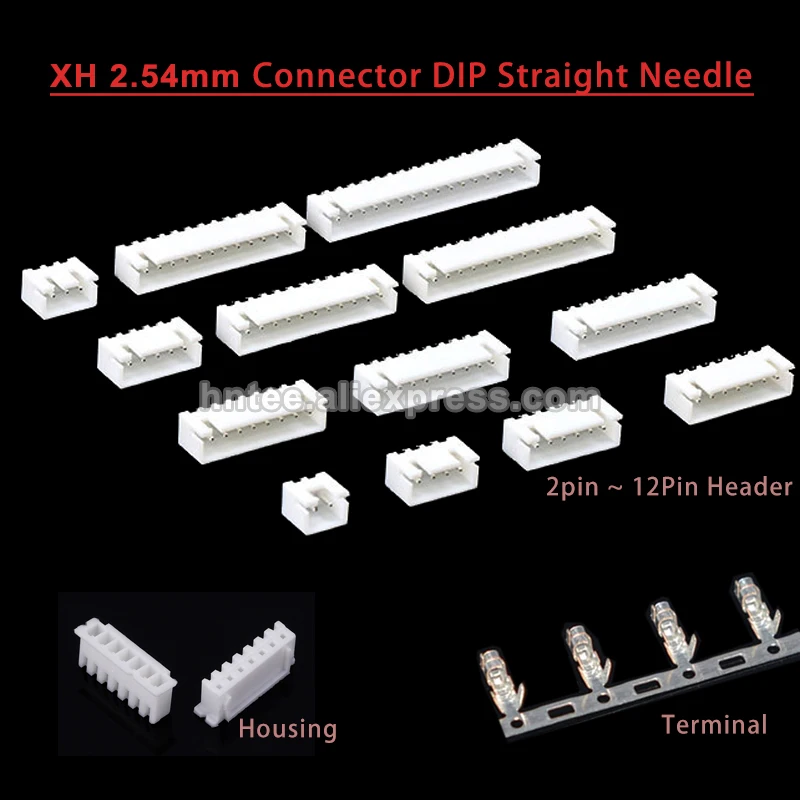 6 Pin Terminal Connector | Xh2.54 Wire Connectors | Jst Xh Wire ...