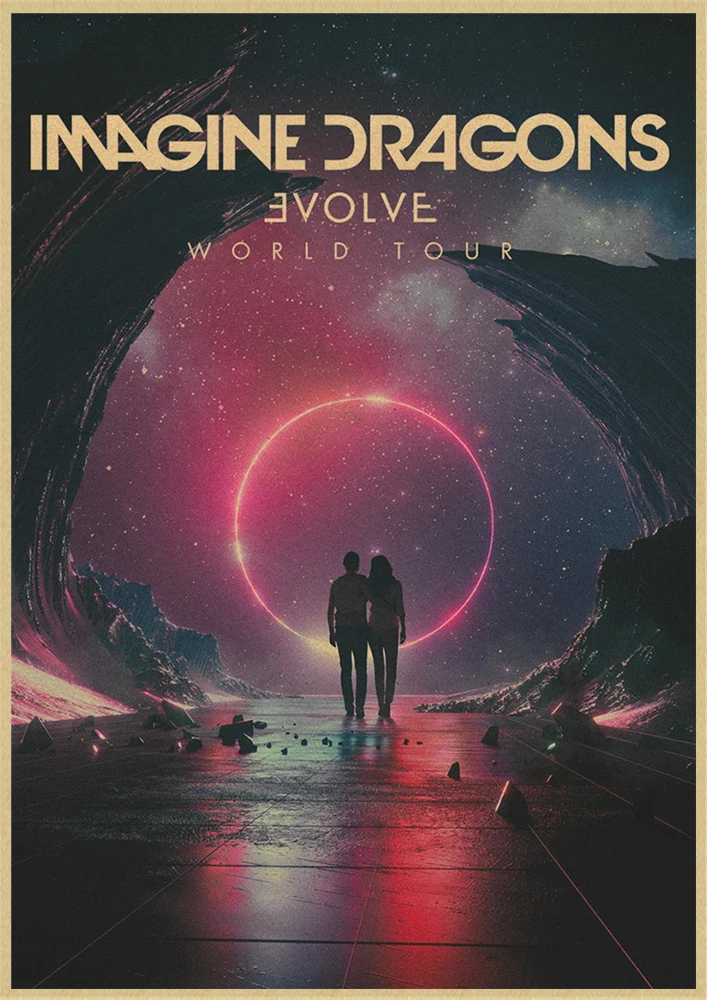 Imagine Dragons Radioactive Poster