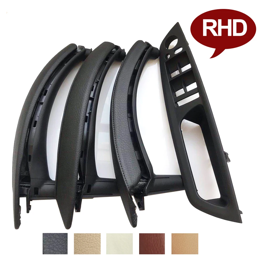 RHD-Right-Hand-Driver-Interior-Door-Armrest-Leather-Pull-Handle-Full ...