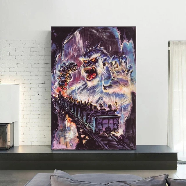 Expedition Everest Yeti Painting