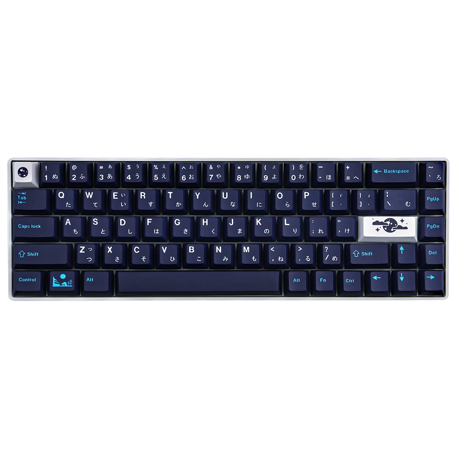 129 Key Blue Mechanical Keyboard Keycaps Set, Cherry Keycaps Set, PBT ...