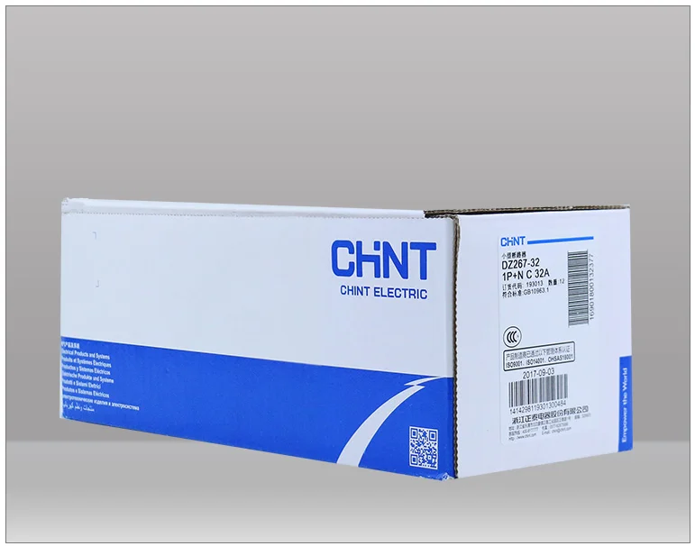 CHINT CHNT Mini Circuit Breaker air switch DZ267 HOUSE 1P+N 10A 16A 20A ...