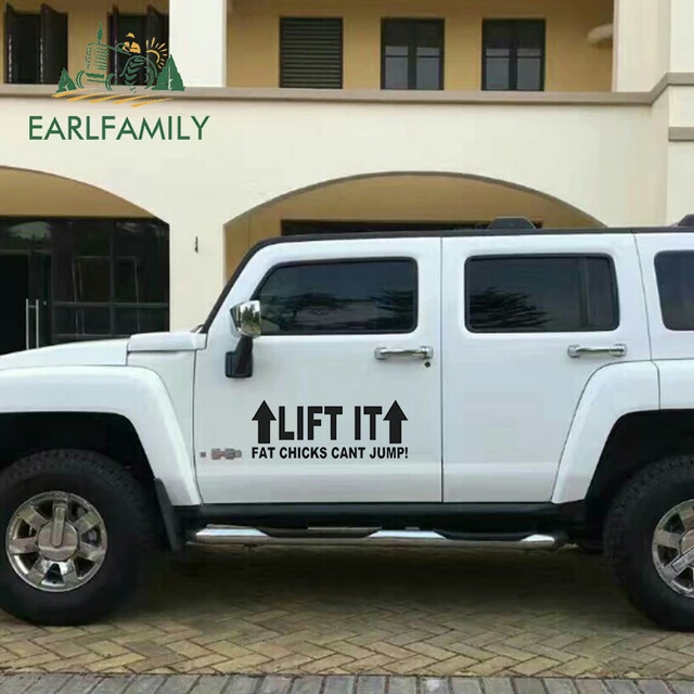 Lifted Truck Bumper Stickers