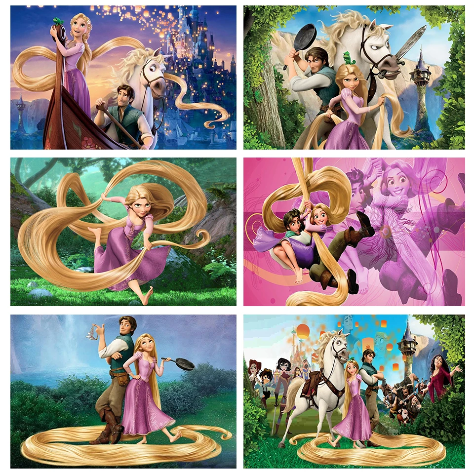 Gambar Kartun Rapunzel