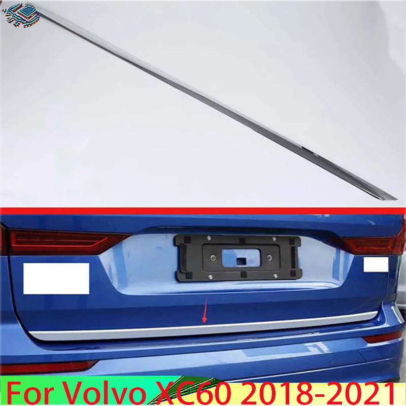 For Volvo Xc60 2018-2021 Car Accessories Abs Chrome Tail Gate Door ...