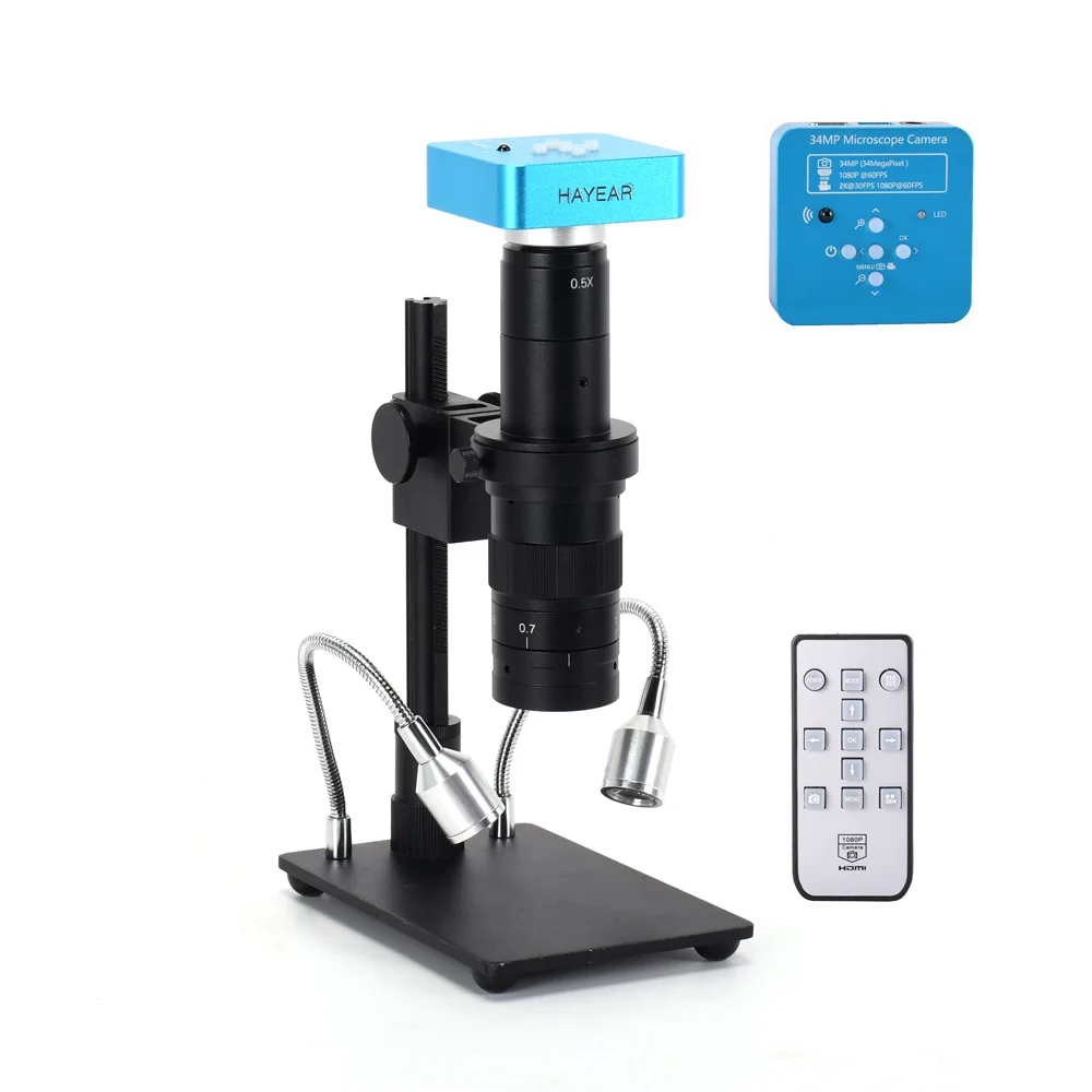 Hayear-34MP-Digital-Microscope-with-180X-C-Mount-Lens-2K-HDMI-USB ...