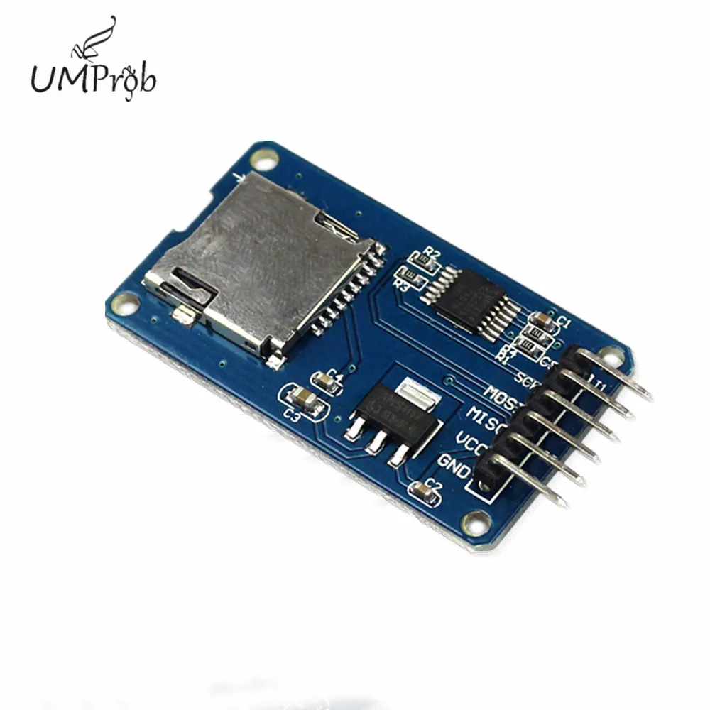 Micro Sd Tf Card Memory Shield Module Spi Micro Sd Storage Expansion ...