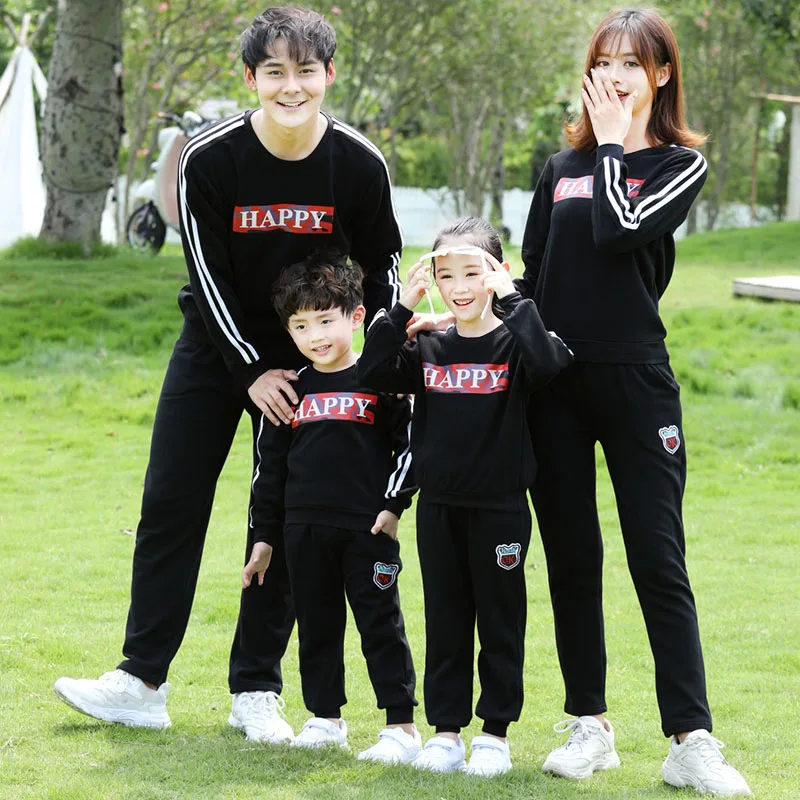 Plus Size Family Clothing New 2021 Fashion Autumn Mother Daughter ...