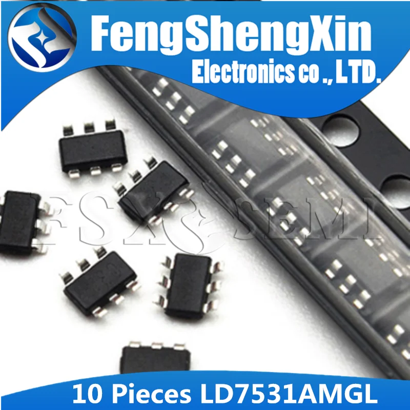 10pcs LD7531AMGL SOT 23 6 LD7531 SOT 23 31A 31R LCD power management chip|chip power| - AliExpress