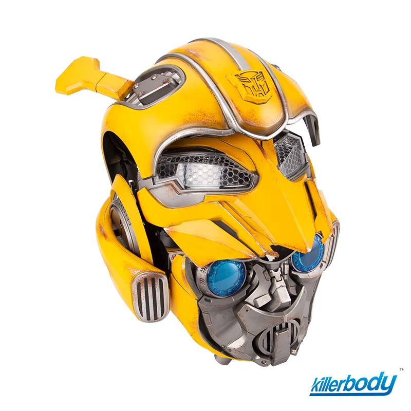 TRANSFORMERS BUMBLEBEE Tragbare Bumblebee Helm Englisch Voice Control, touch control, 2,4G ...