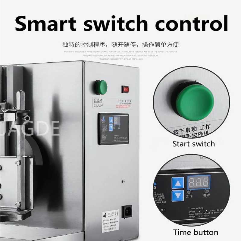 CE certified double frame automatic bubble boba tea milkshake shaker ...