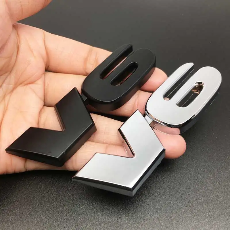 Car Styling 3D Metal V6 Logo Car Sticker Emblem Badge V6 Sticker for ...