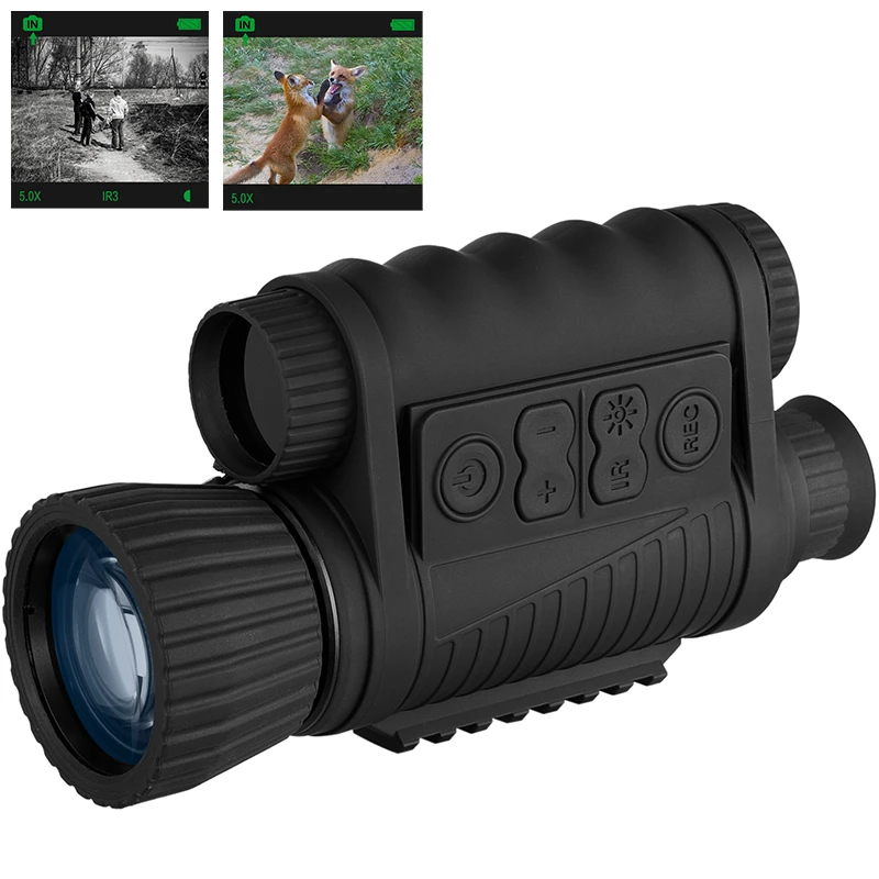 Digital Optical Infrared Night Hunting 6x50 Single Night Vision ...