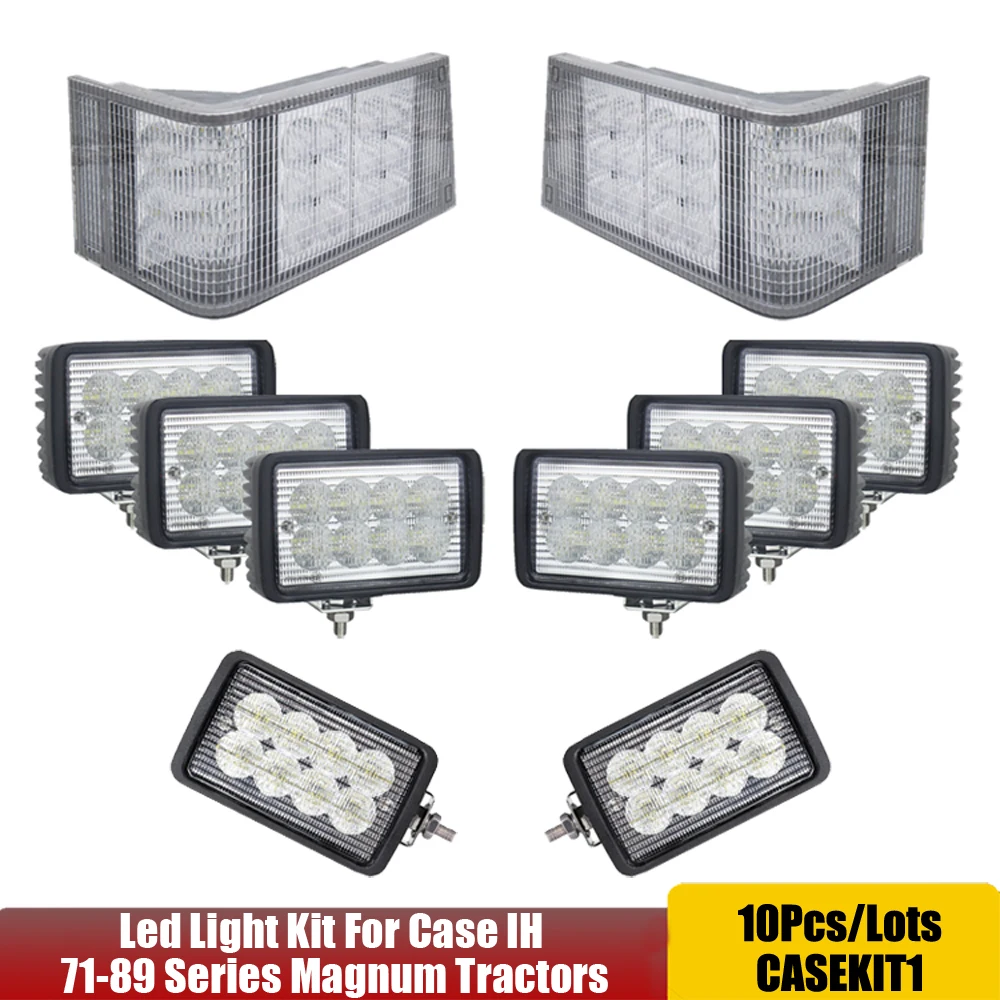 FloodLamp-LED-Light-Kit-For-Case-IH-Magnum-7110-7120-7130-7140-7150 ...