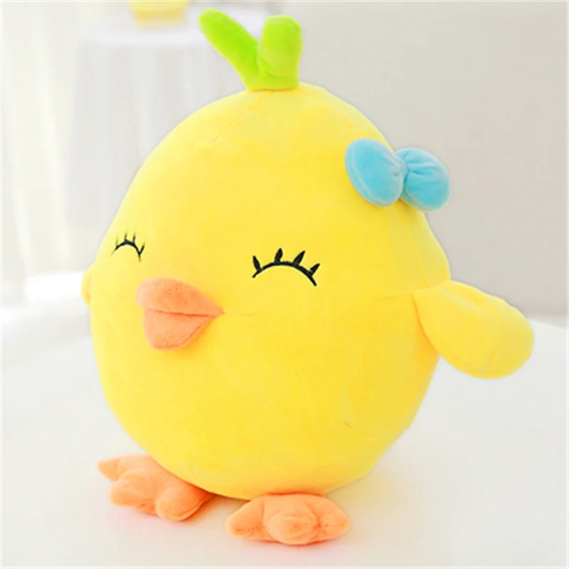 Kawaii Yellow Chicken Plush Toys for Children Stuffed Animal Dolls ...