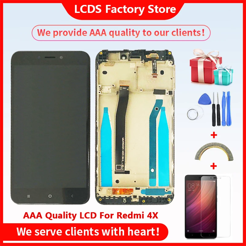 Pantalla-LCD-de-calidad-AAA-de-5-0-pulgadas-para-Xiaomi-Redmi-4X-con ...