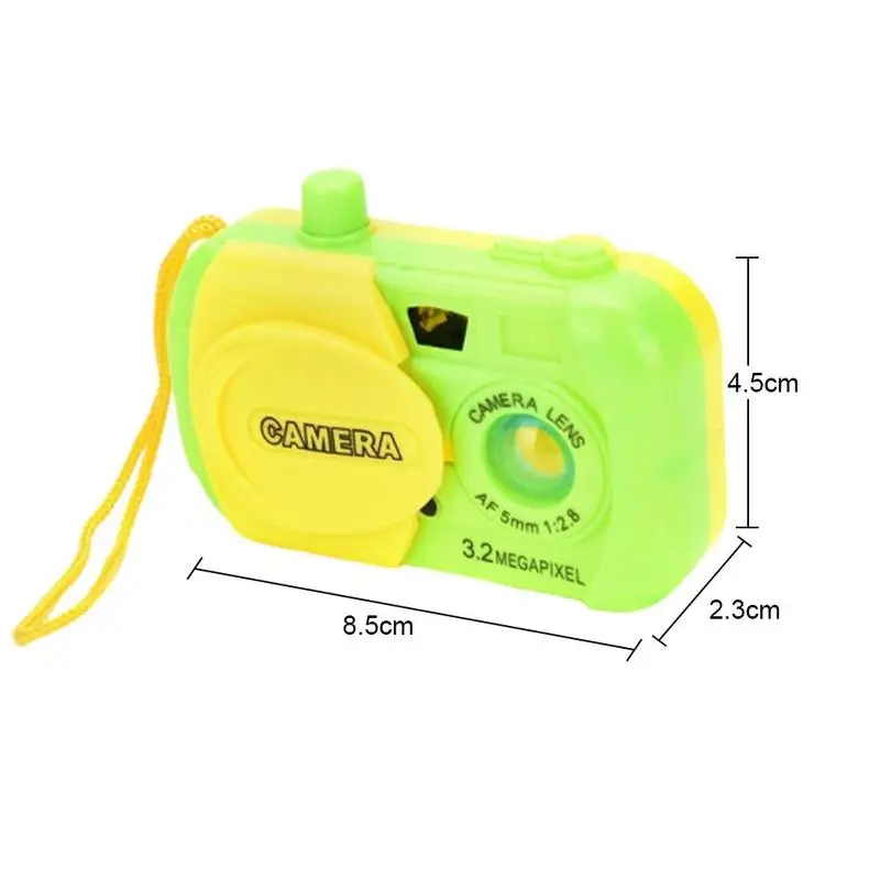 Candy Color Funny Projection Camera Toy Muilti Early Educational Study ...