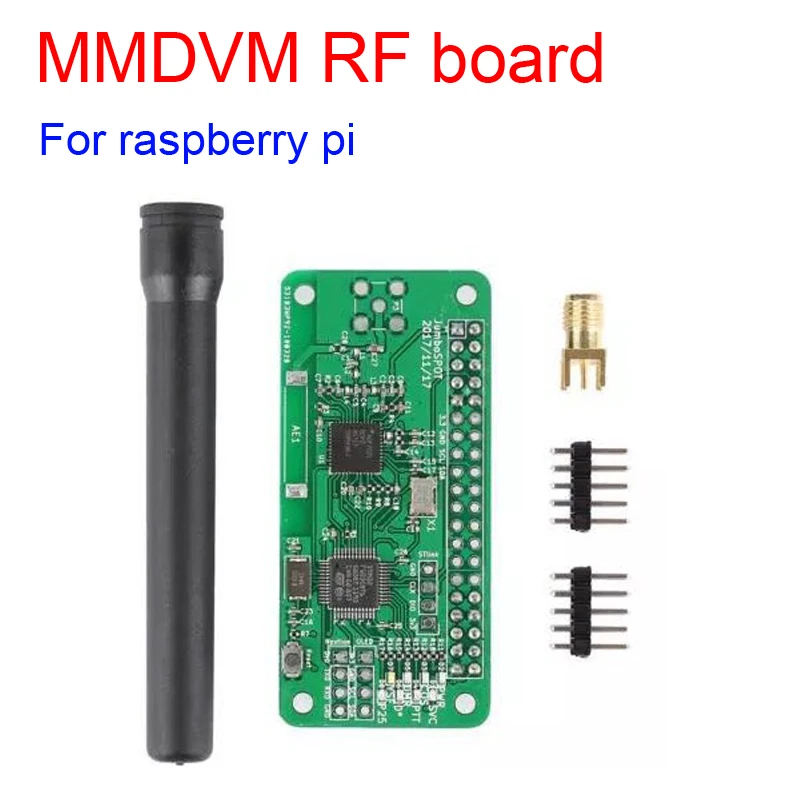 UHF VHF MMDVM Hotspot RF Board 32Bit ARM Processor Support P25 DMR YSF With Antenna for ...