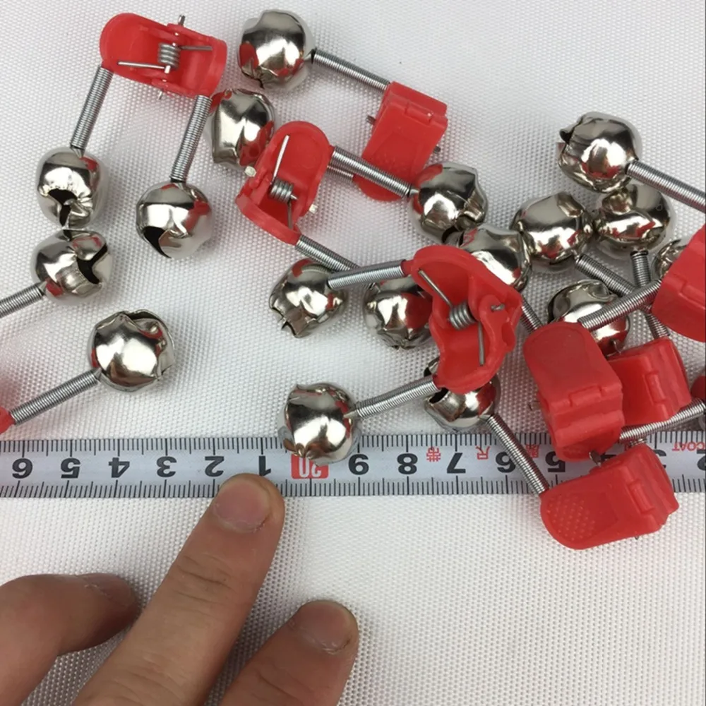 3pc Small bell rod pod bite indicator alarm tools inox accessories ...