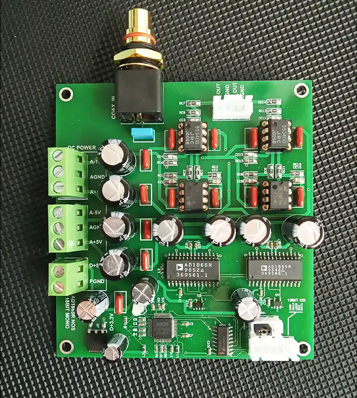 AD1865R AD1865 1865 DAC Vinyl Style Decoder Board NOS Parallel R2R ...