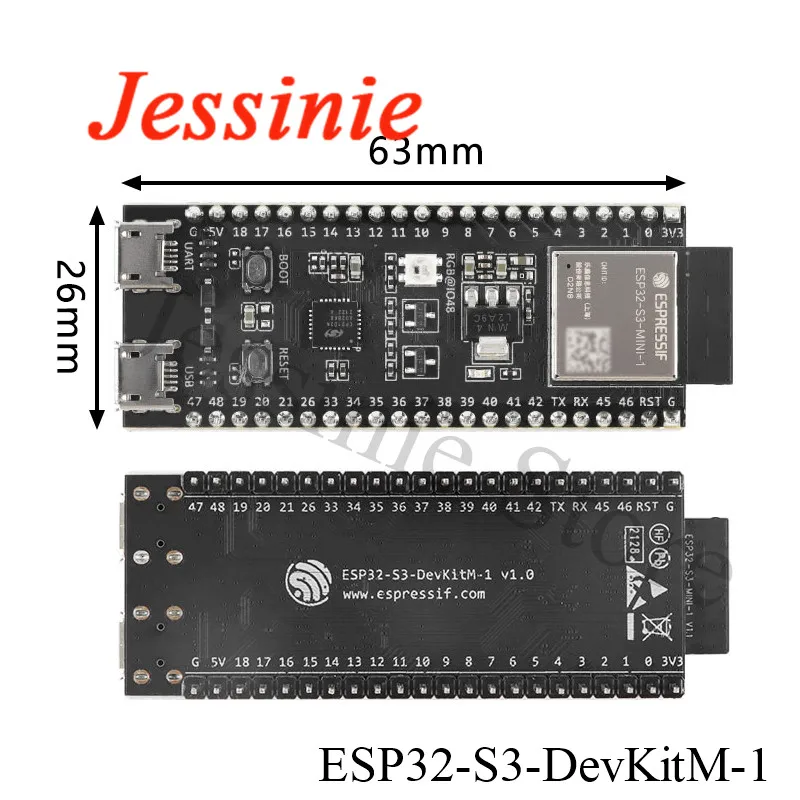 ESP32-S3-DevKitM-1-Development-Board-ESP32-S3-DevKitM-1-ESP32-S3-MINI-1 ...