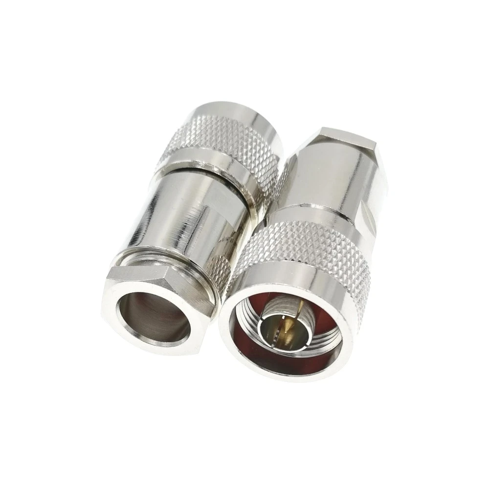 N Type Male Plug Clamp RG8 RG165 LMR400 7D FB RG213 8D FB RF Connector ...