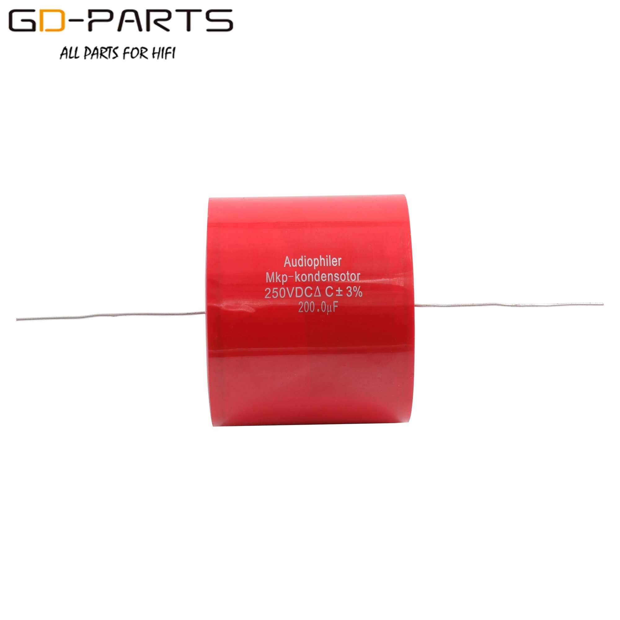 250VDC 200Uf Audiophiler Axiale Audio Mkp Condensator Voor Hifi Diy ...