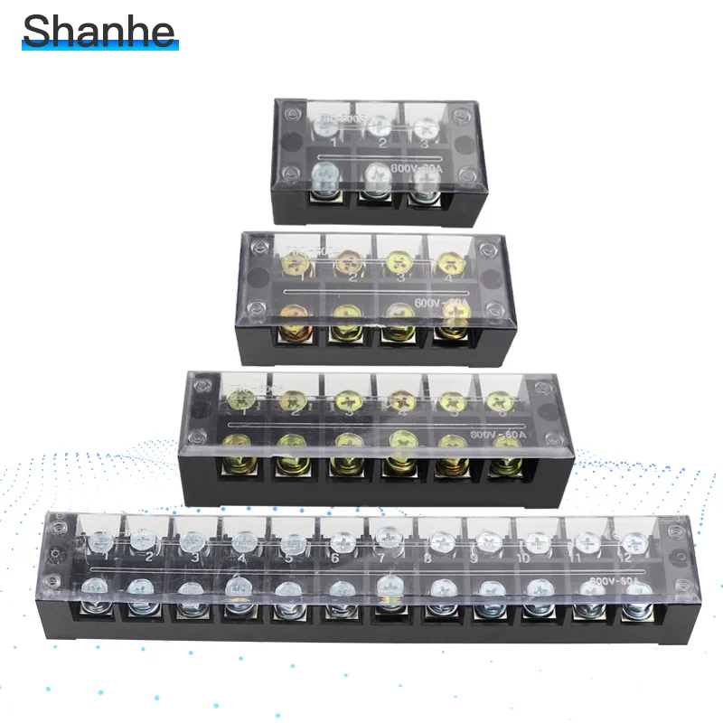 TBC 6003 TBC 6004 TBC 6006 TBC 6012 Terminal Blocks Fixed Terminals ...