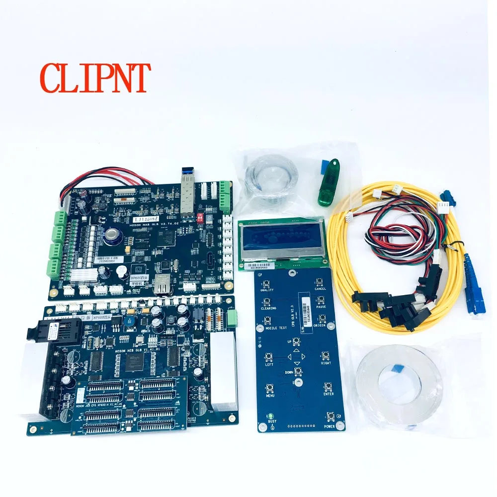 Hoson 4 head xp600 print head board set spares system xp600 mainboard ...