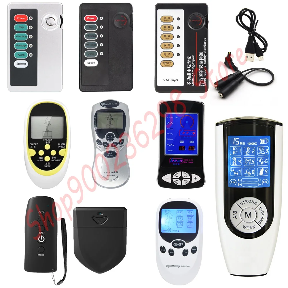 Strongest-Electric-Stimulation-Massage-Power-Therapy-Box-Electro-Shock ...