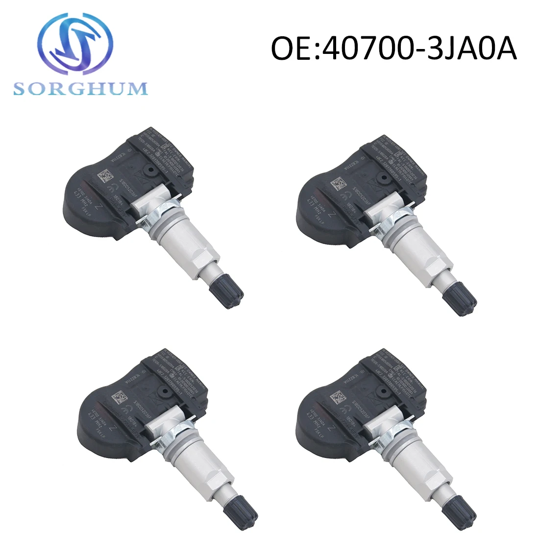 4PCS 40700 3JA0A Tire Pressure Monitoring Sensor TPMS for Nissan|Tire ...