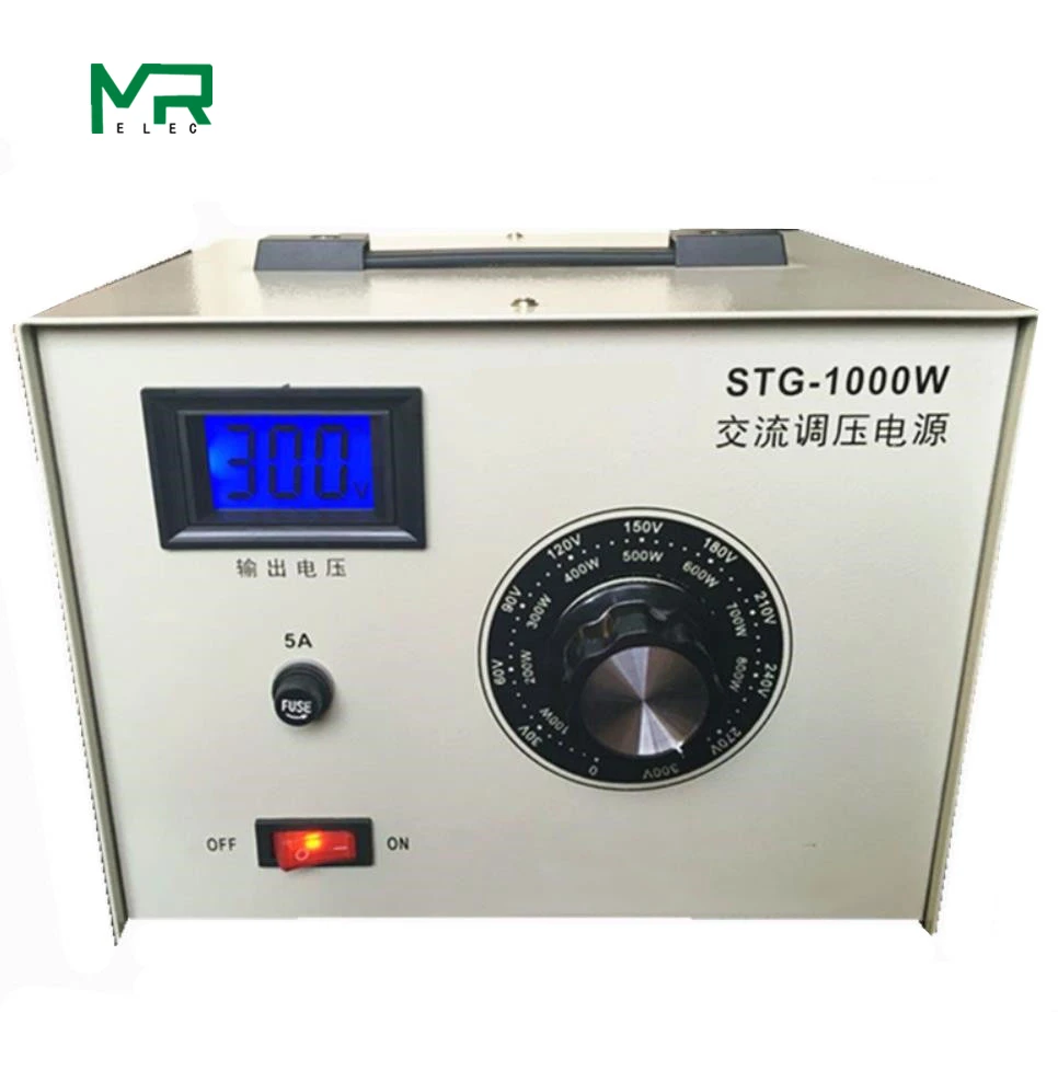 Stg-1000va Voltage Converter Digital Display Single Phase 0-300v ...