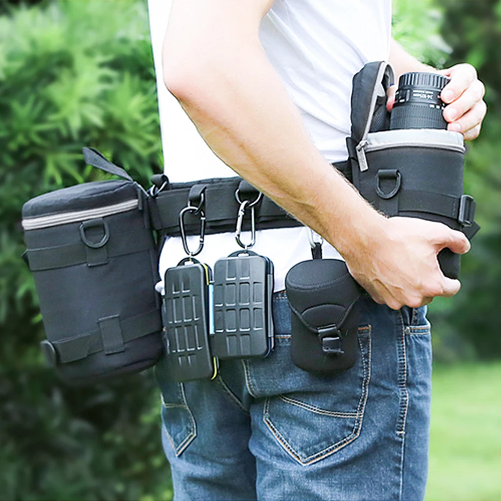Camera-Waist-Belt-Multi-functional-Bundle-Waistband-Strap-Belt-with ...