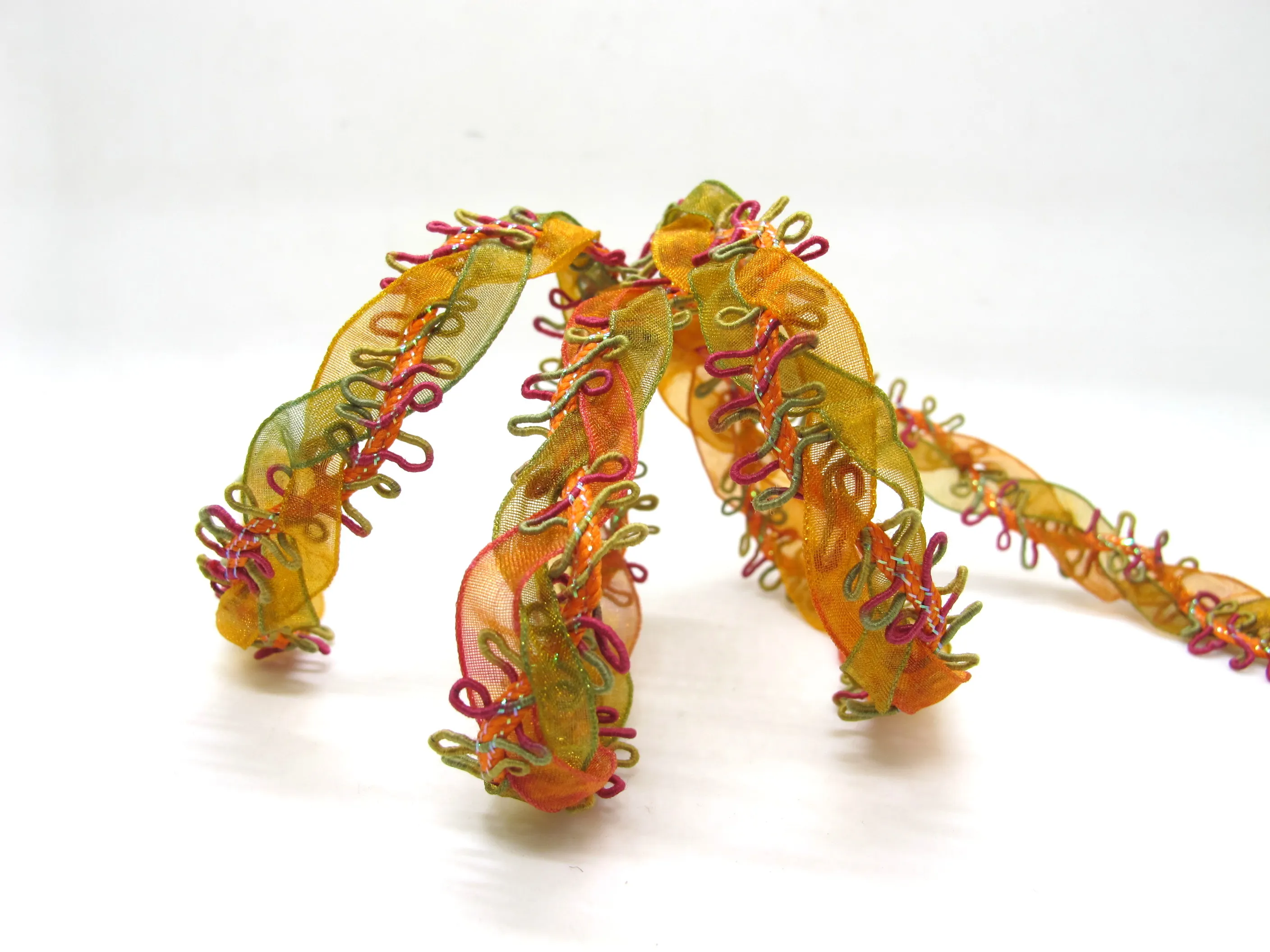 Picot Edging On Chiffon