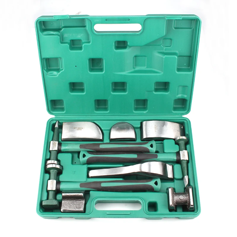 9PCS-Set-Sheet-Metal-Concave-Repair-Tools-Auto-Sheet-Metal-Hammer-Set ...