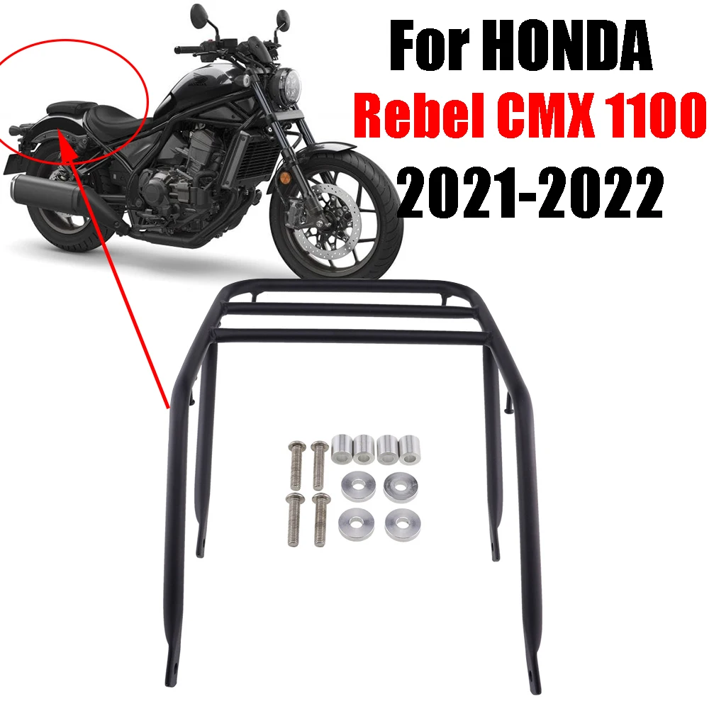 Motorcycle-Rear-Luggage-Rack-Cargo-Rack-Carrier-Box-Holder-Support ...