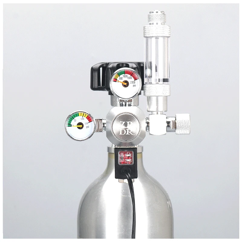 Aquarium,ZRDR DIYaquarium – régulateur de CO2,kit d'électrovanne de ...