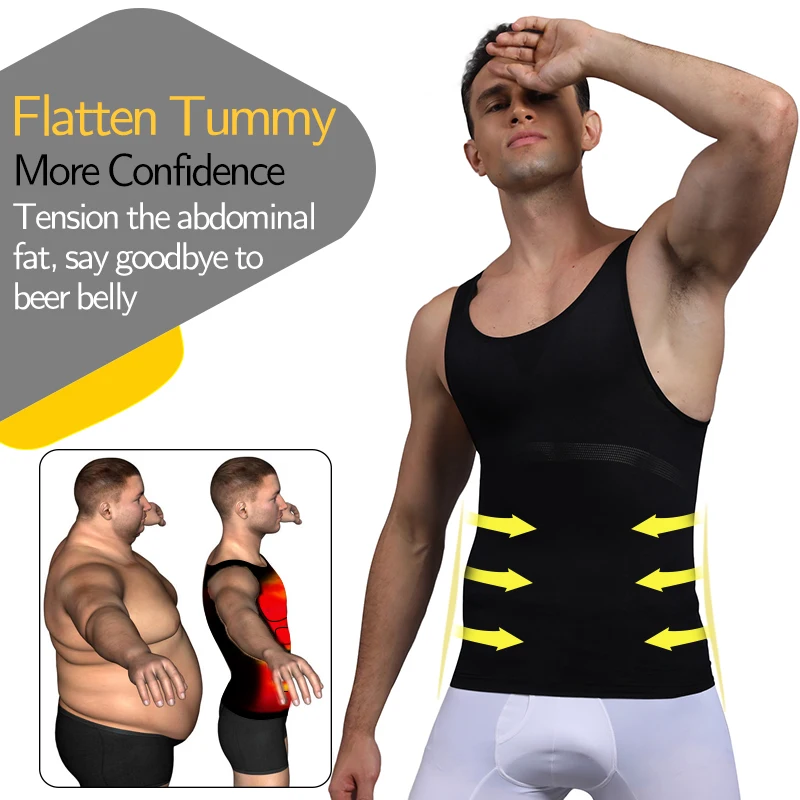 ShaperSlim™ – Men’s Snatched Singlet - Shiremstore.com