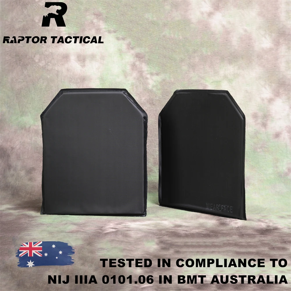Bulletproof Plate Nij Level Iiia 3a 0101.06 10"x12" Aramid Soft ...