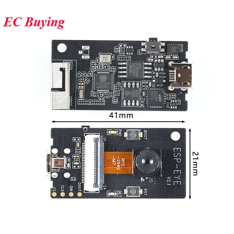 ESP-EYE Camera Module ESP32 EYE 4MByte Flash 2 Million for Image ...