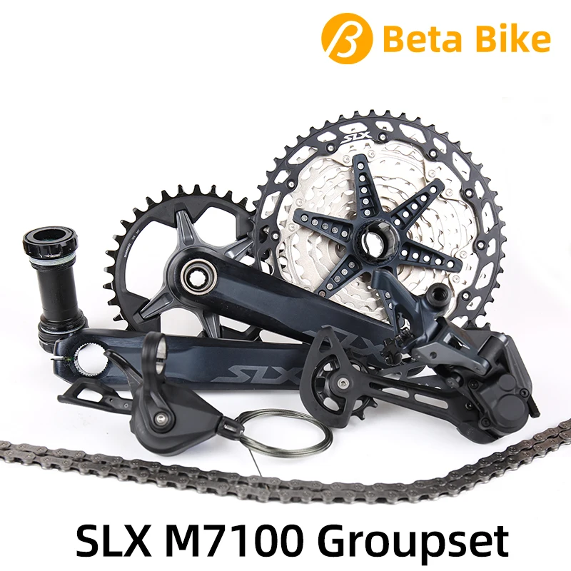 Shimano slx m7100 12 speed groupset kits gatilho desviador traseiro ...