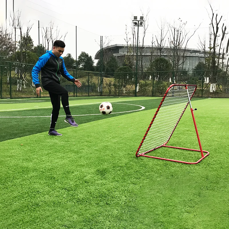 Prático futebol rebote net bounce hóquei tênis trainer retrátil ajuste ...