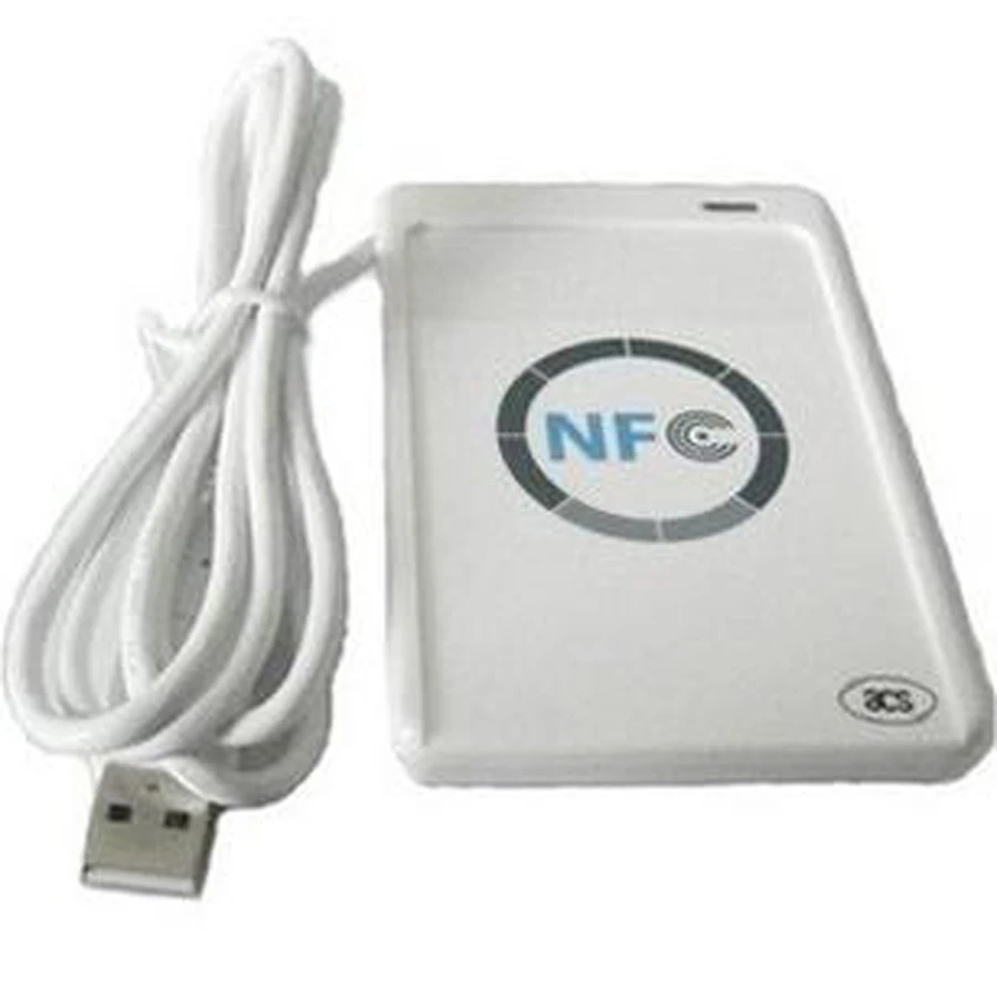USB ACR122U NFC RFID Smart Card Reader Writer +1 SDK CD Software