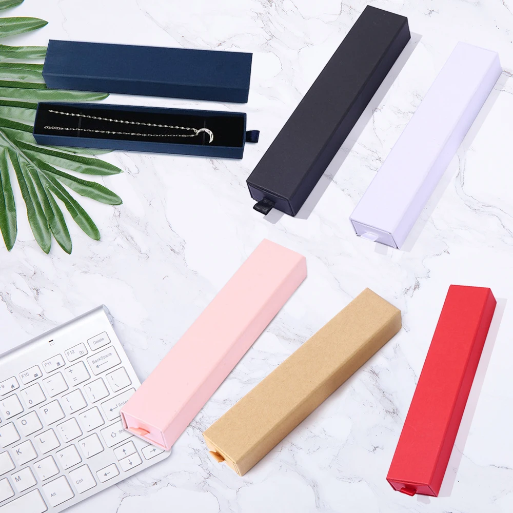 Craft-Paper-Pull-Out-Jewelry-Box-Necklace-Pendant-Drawer-Storage ...