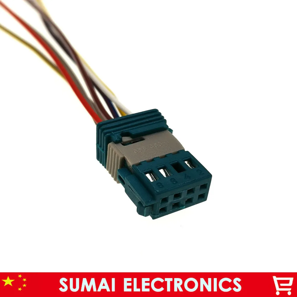 8Pin 965383-1 Auto 7 wire connector,9-965382-2 Rearview mirror steering ...