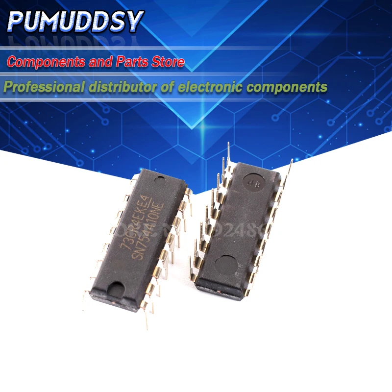 5PCS SN754410NE SN754410 754410 DIP 16 IC HALF H DRVR QUAD Best quality ...