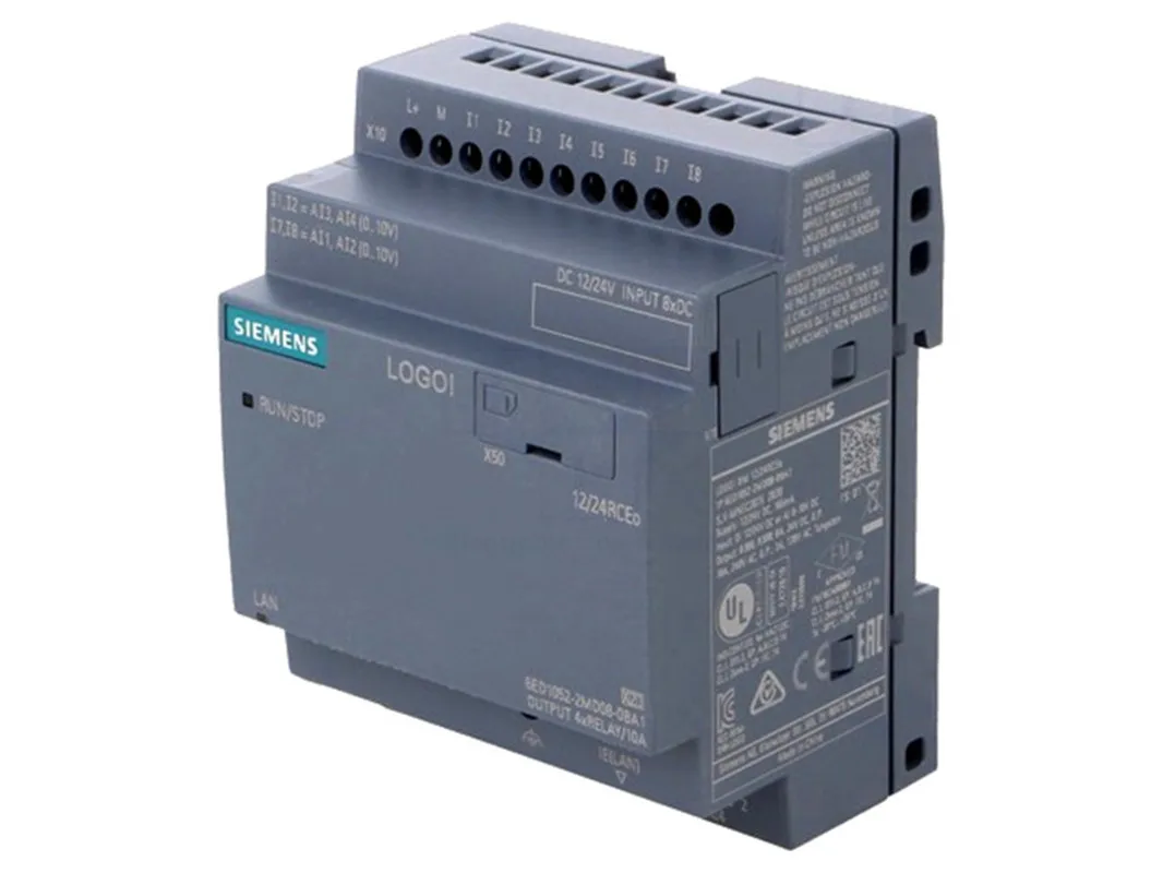 SIEMENS-LOGO-Without-Display-6ED1052-2CC08-0BA1-6ED1052-2MD08-0BA1-6ED1052-2HB08-0BA0-6ED1052 ...